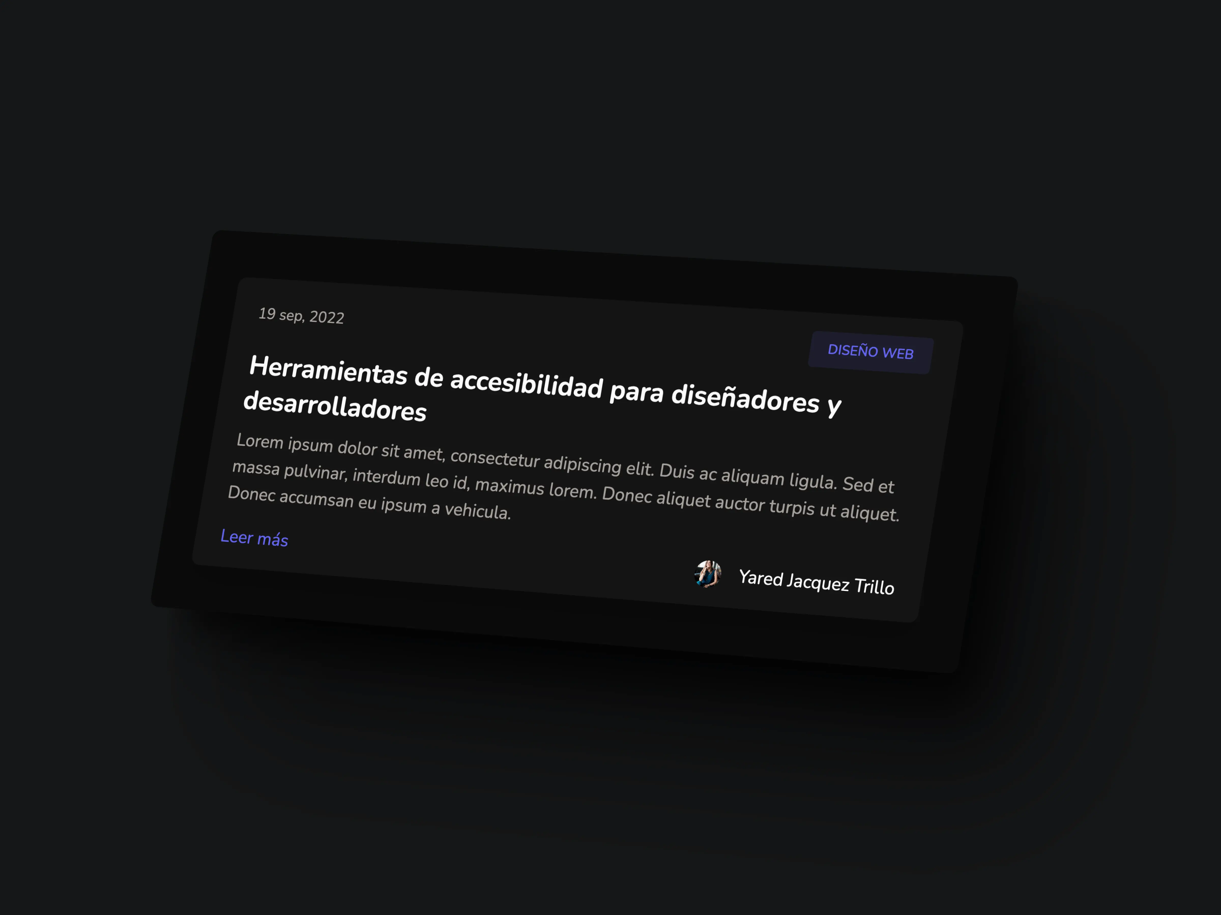 Card 3 | ElementumUI