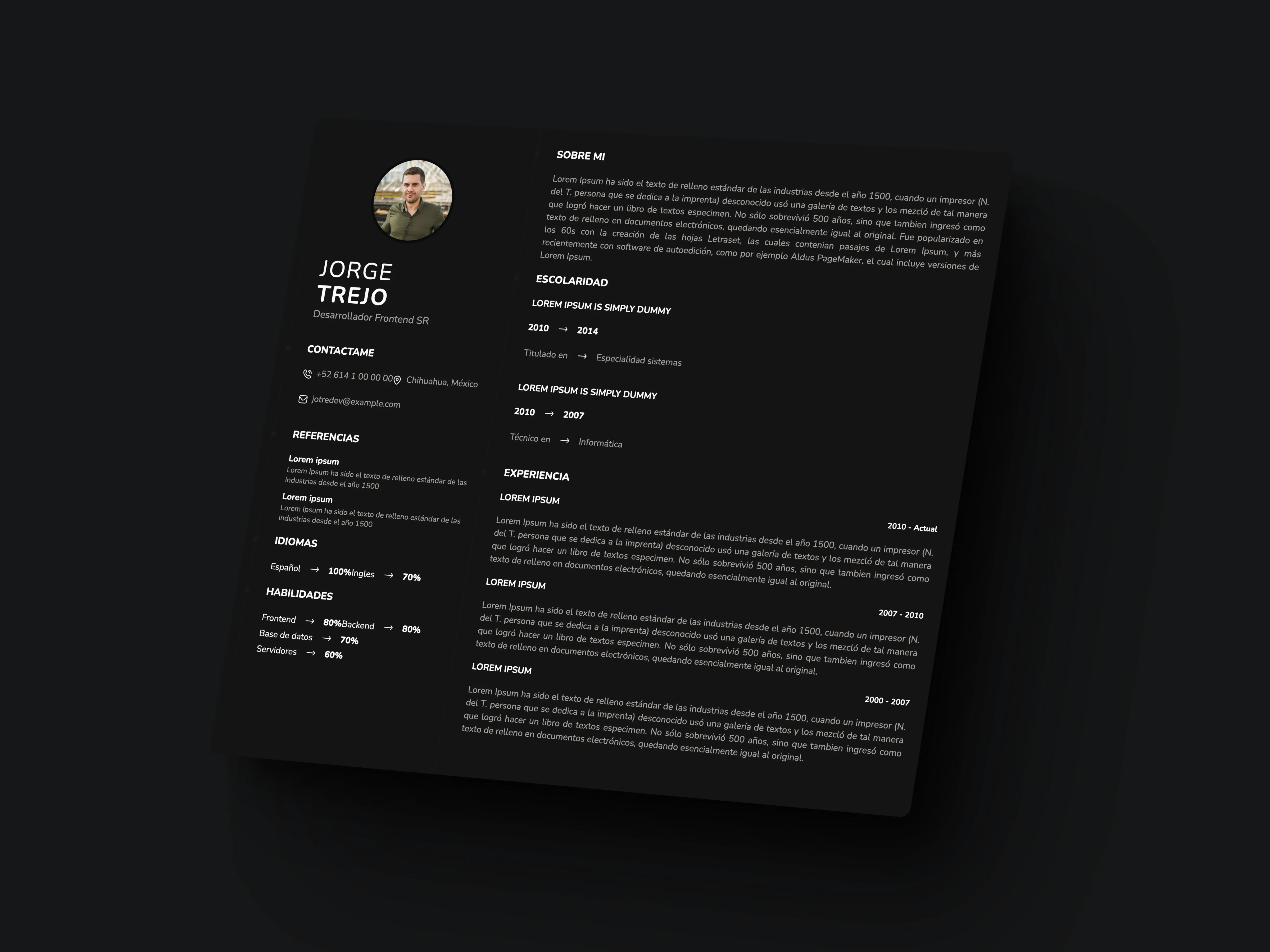 Curriculum 2 | ElementumUI